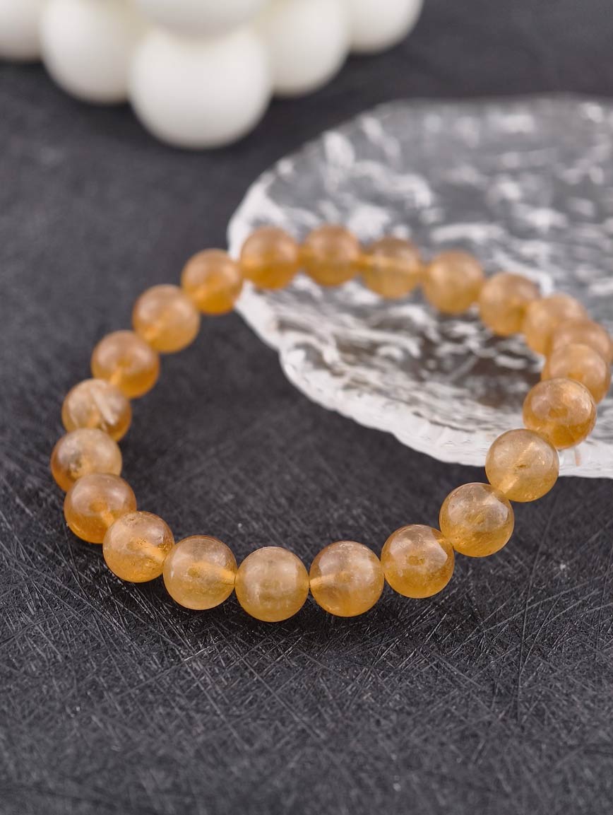 Natural Yellow Tourmaline Bracelet - Buy Natural Yellow Tourmaline ...